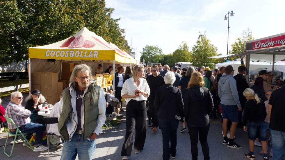 BILDSPECIAL: Hemse torgdag bjöd på sol och läskiga utmaningar