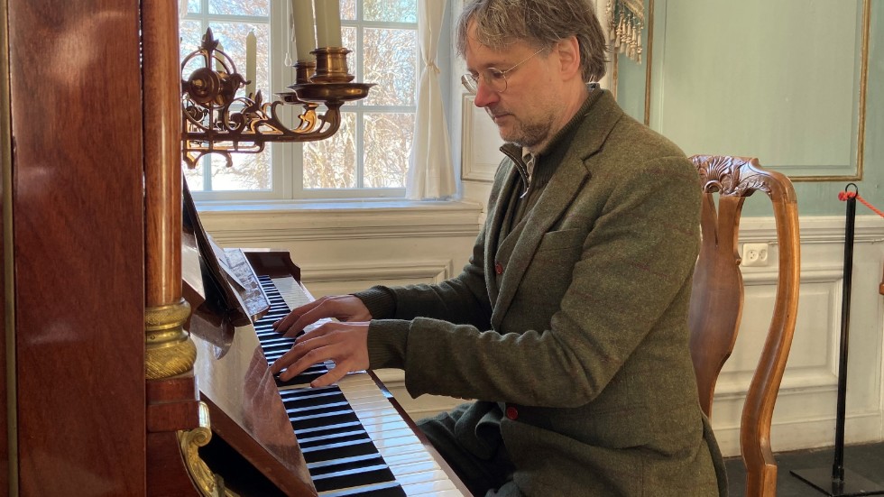 Han har gett Salsta slott ett soundtrack