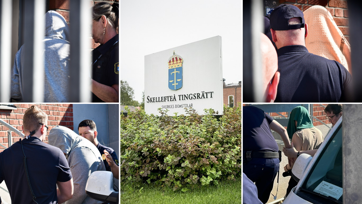 Norran liverapporterade från den dramatiska rättegången