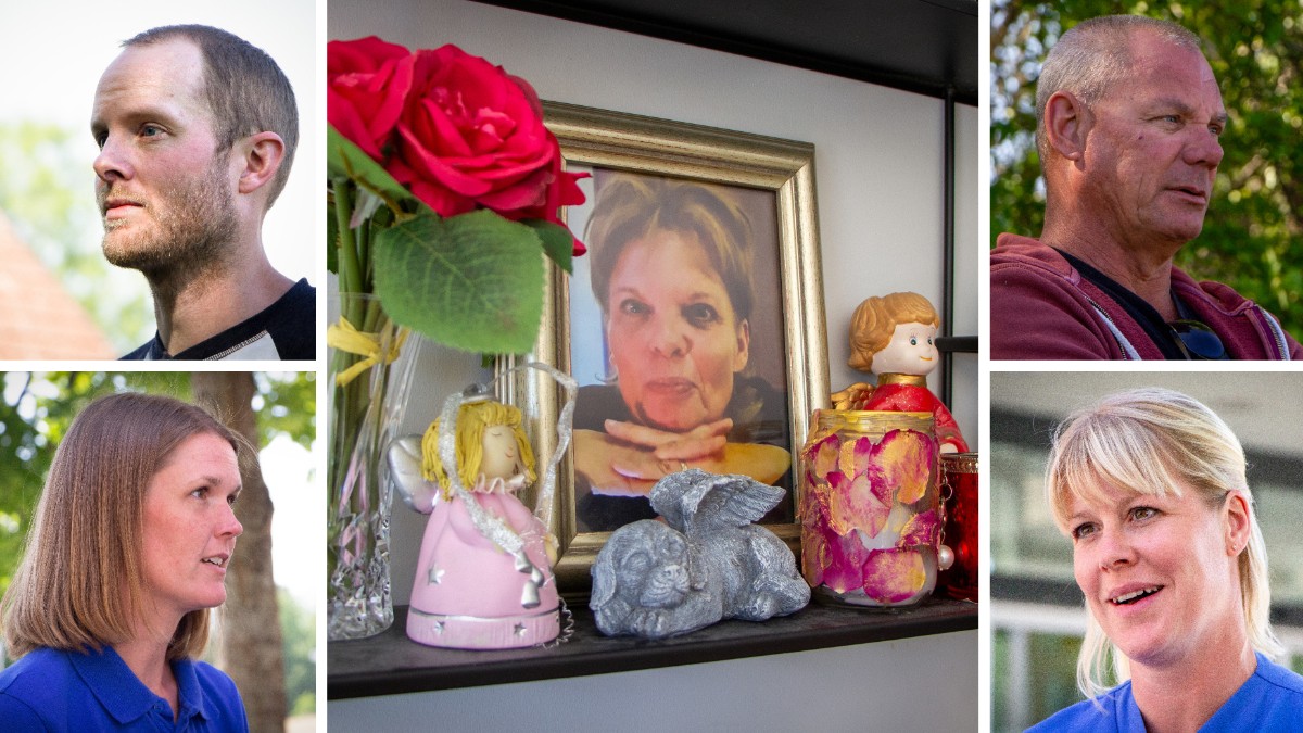 Christine fick mardrömsbeskedet – ALS: "Allt rasade"