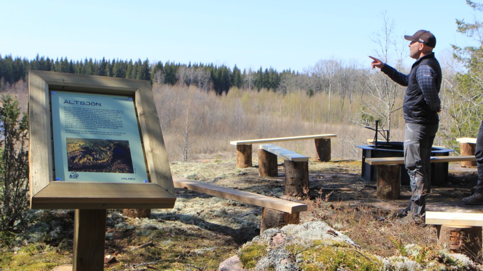 Satsning på vandringsled i unika skogsområdet – nu invigs den