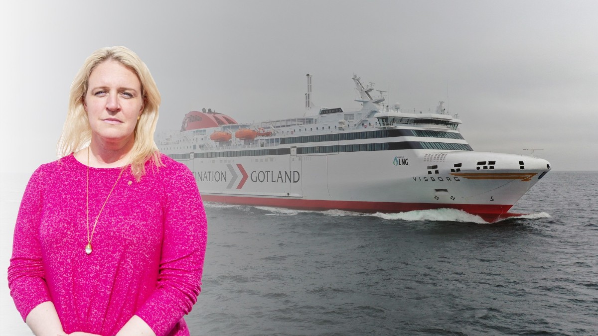 HANNA WESTERÉN: "Gotlands viktigaste fråga, färjetrafiken, lämnar mig ingen ro"