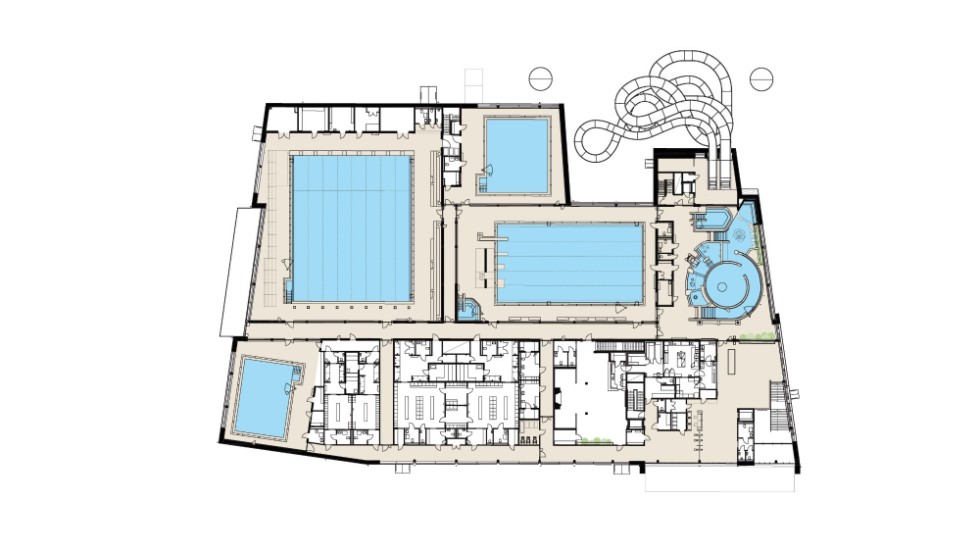 Nya badhuset – häng med in i det spektakulära bygget Hopptorn Relax ...