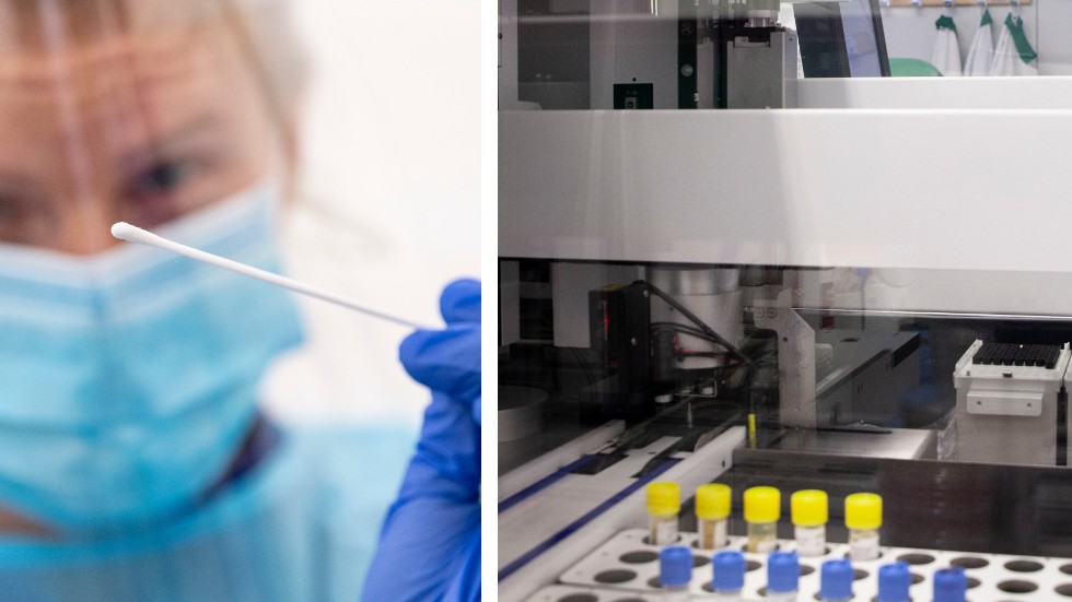 Bokningen för provtagning av covid-19 stoppas