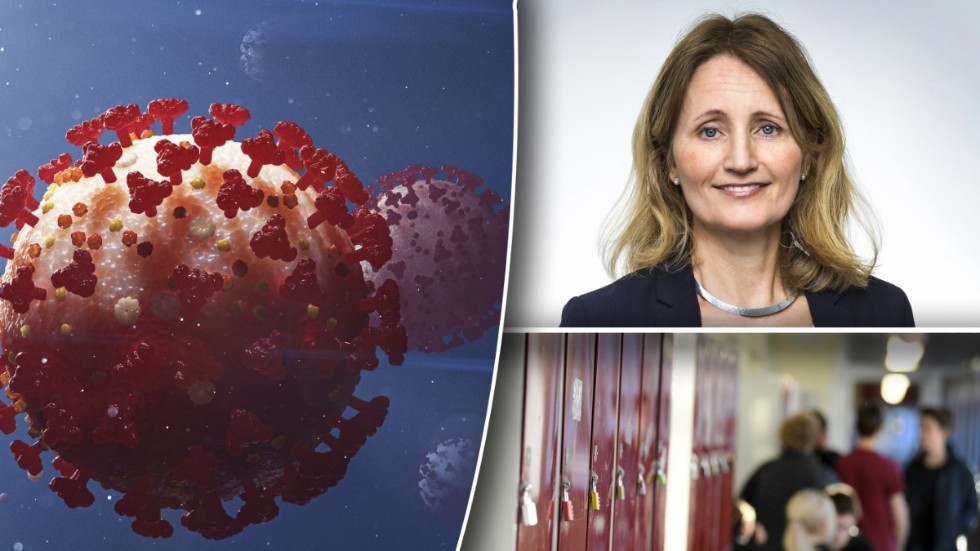 Skolan hårt drabbad av corona – lärare: ”Skräckslagen”