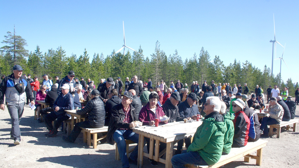 Omtag för vindkraftspark i Skellefteå – invigdes i fjol