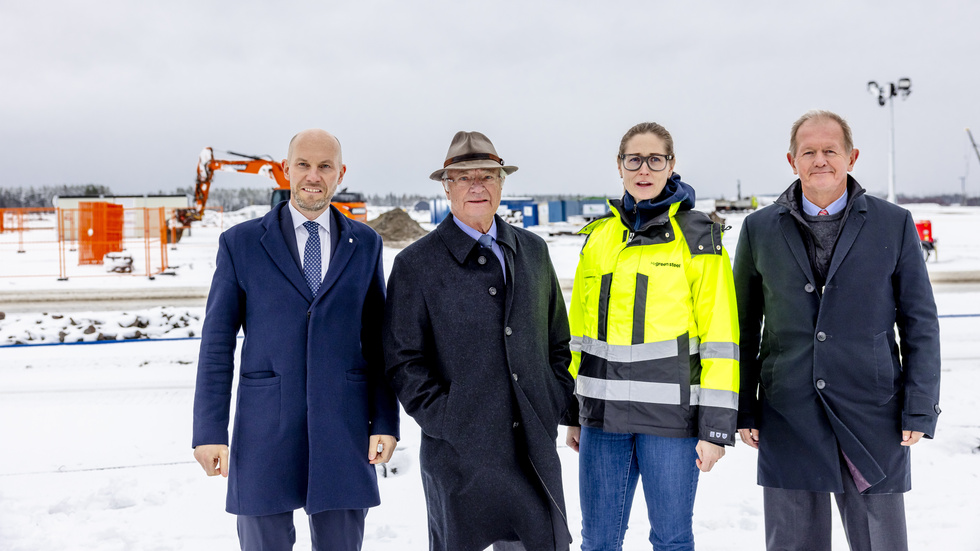 Kungen besökte H2GS: "Nu finns bara en väg – framåt"