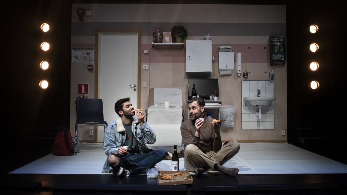 Spetz och Björklund spelar skjortan av publiken