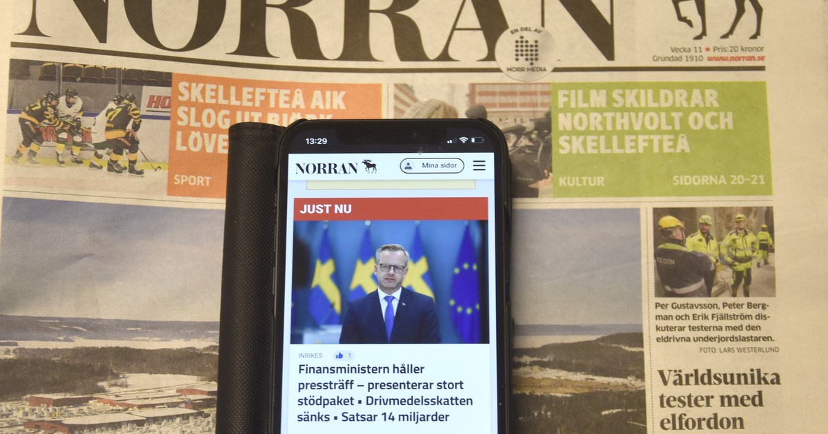 Du kan få din Norran i brevlådan senare än vanligt på grund av valet