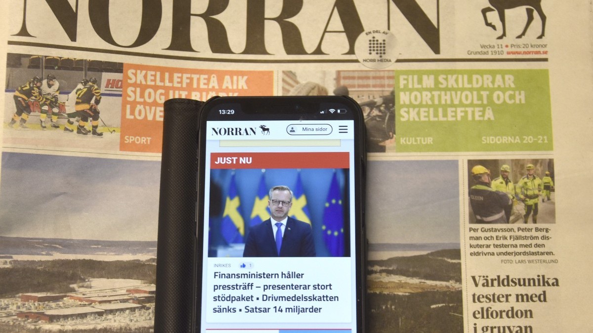 Du kan få din Norran i brevlådan senare än vanligt på grund av valet