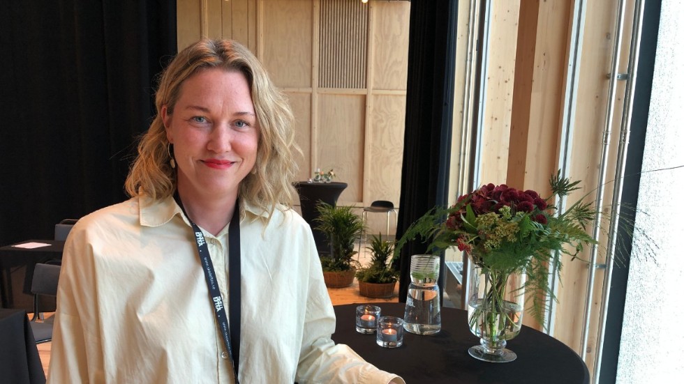 Arkitekten från Skellefteå Maria Orvesten vid öppningen: ”Extra stolt ...