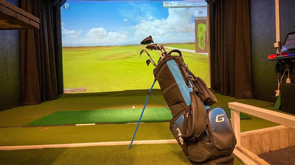 Nya satsningen – golf inomhus på världens bästa banor