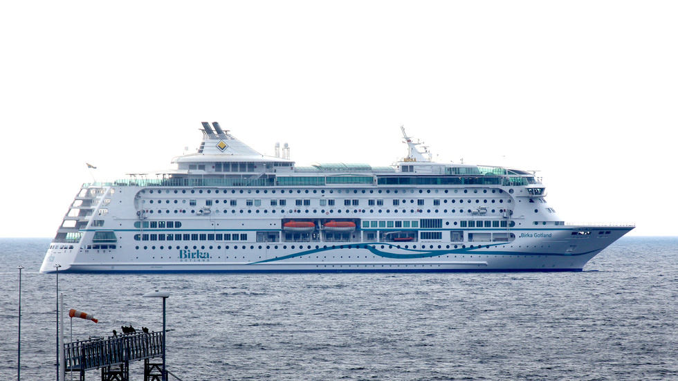 Få en första titt på Birka Gotland – passerar Visby