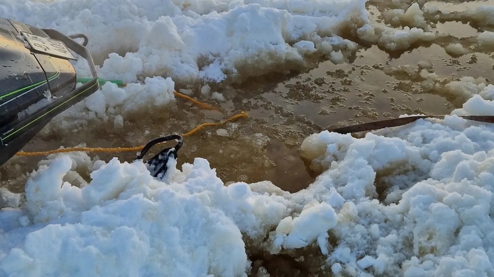 Så är isläget efter den långa blidan