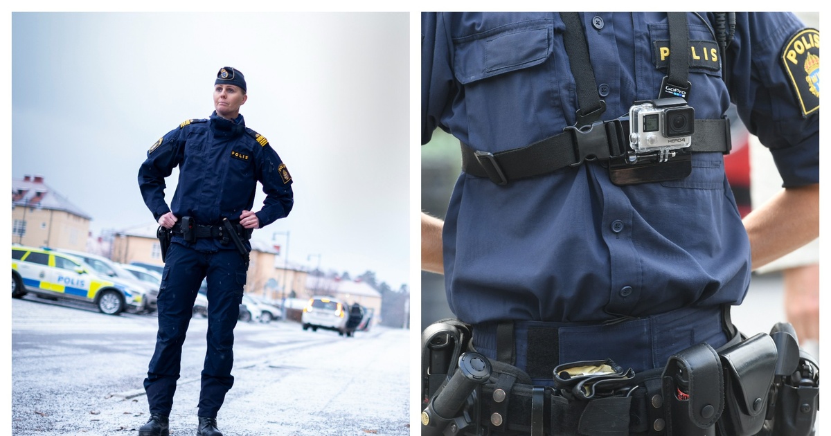 Snart bär alla poliser i Linköping kroppskameror • "Har en avskräckande ...