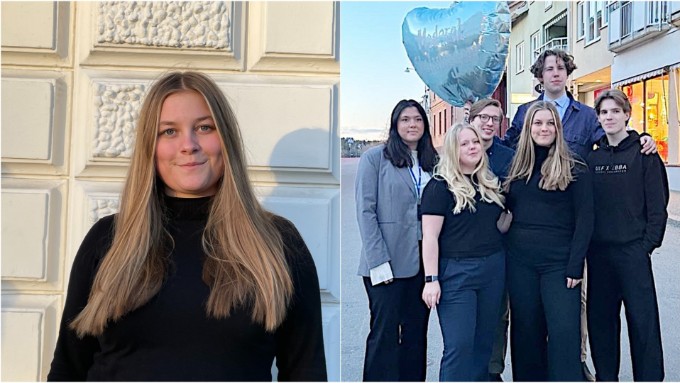 Alice Landerholm, 19, har fått riksuppdrag inom M