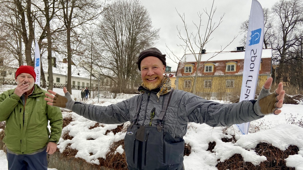 Efterlängtad fiskepremiär i Nyköpingsån: "Magiskt!"