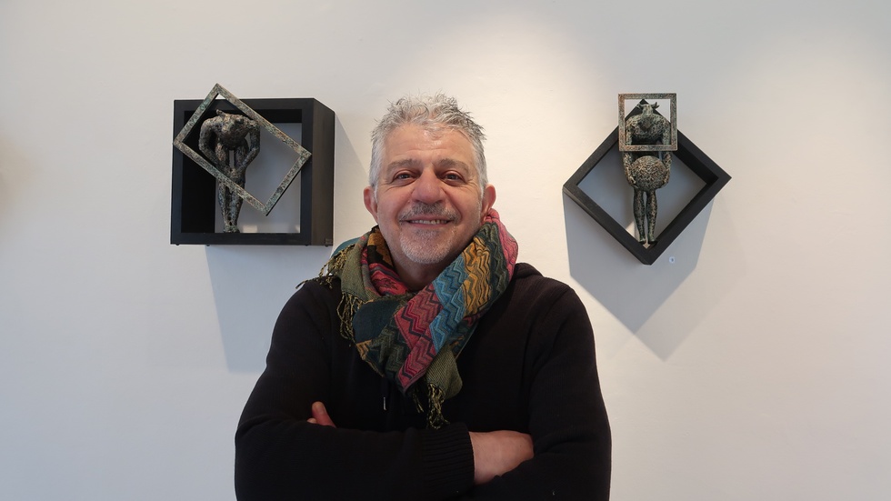 CHRISTER FÄLLMAN: Finns det då någon helt lokal konstnär?