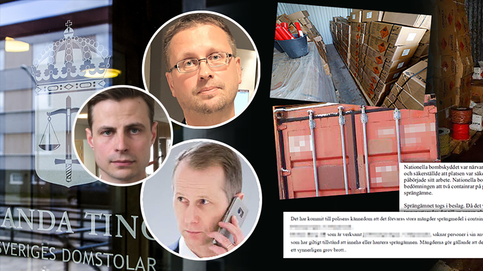 "Jag har gjort flera anmälningar på folk som ville köpa dynamit"