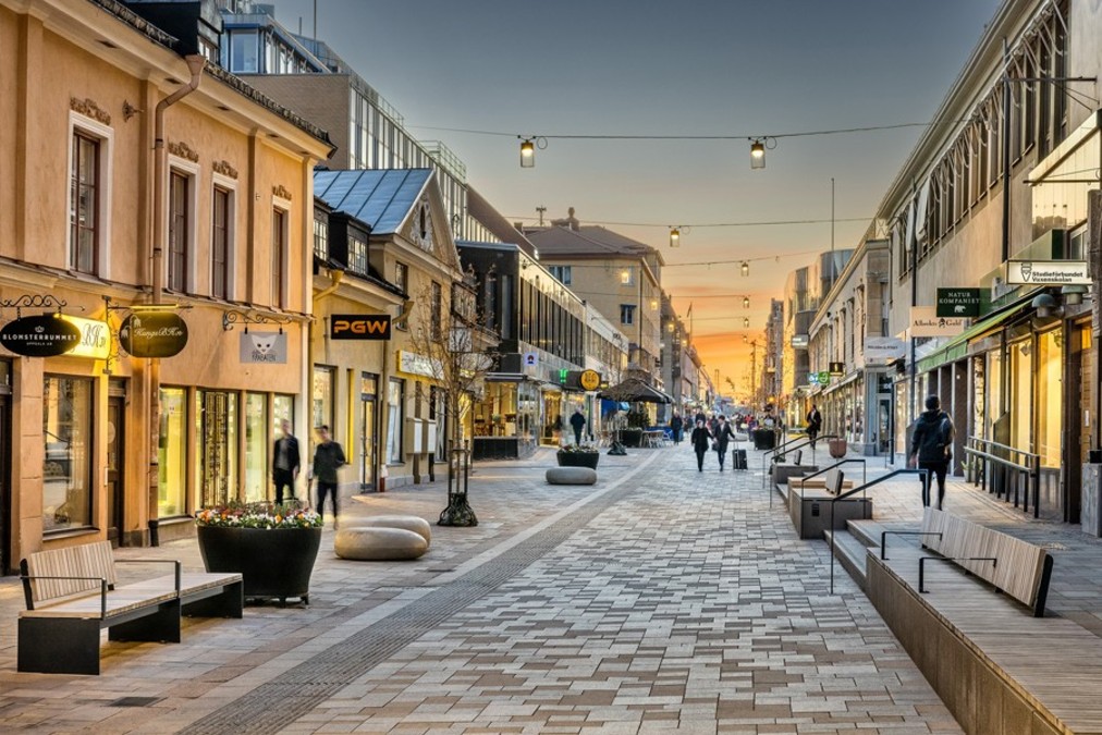 Gågatan i Uppsala har chans på ett riktigt tungt pris