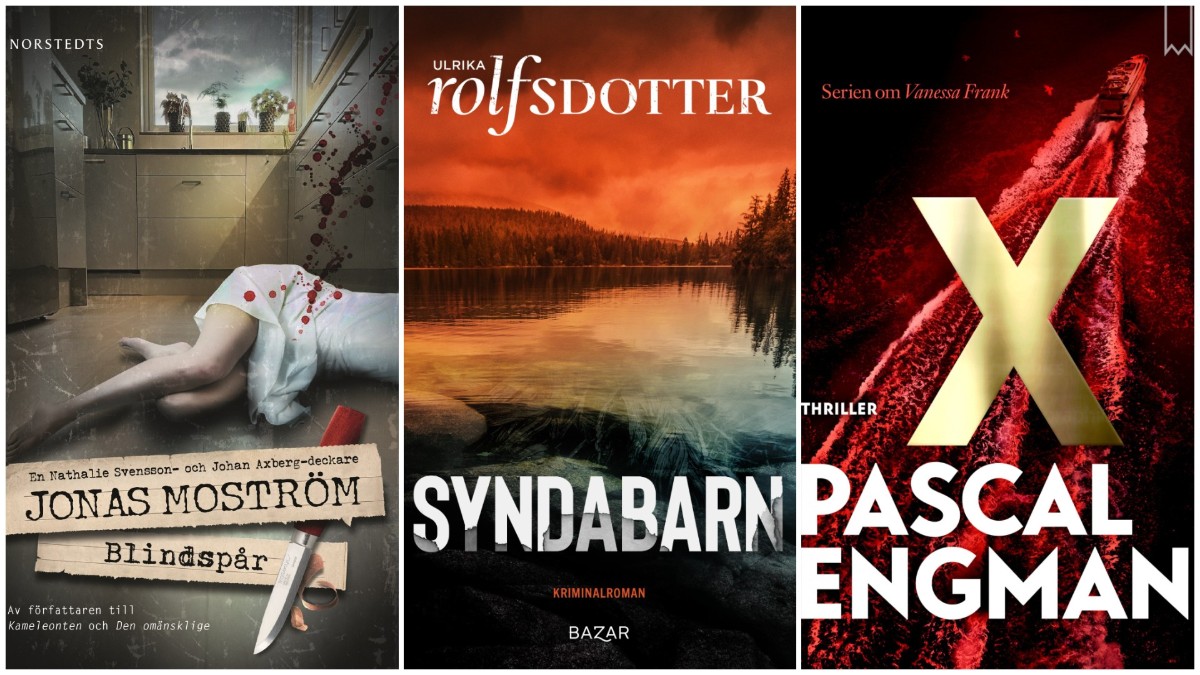 3 x deckare med starka kvinnliga karaktärer