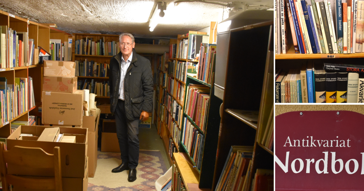 Jan Eriks uppdrag: Hitta ny ägare till 70 000 böcker