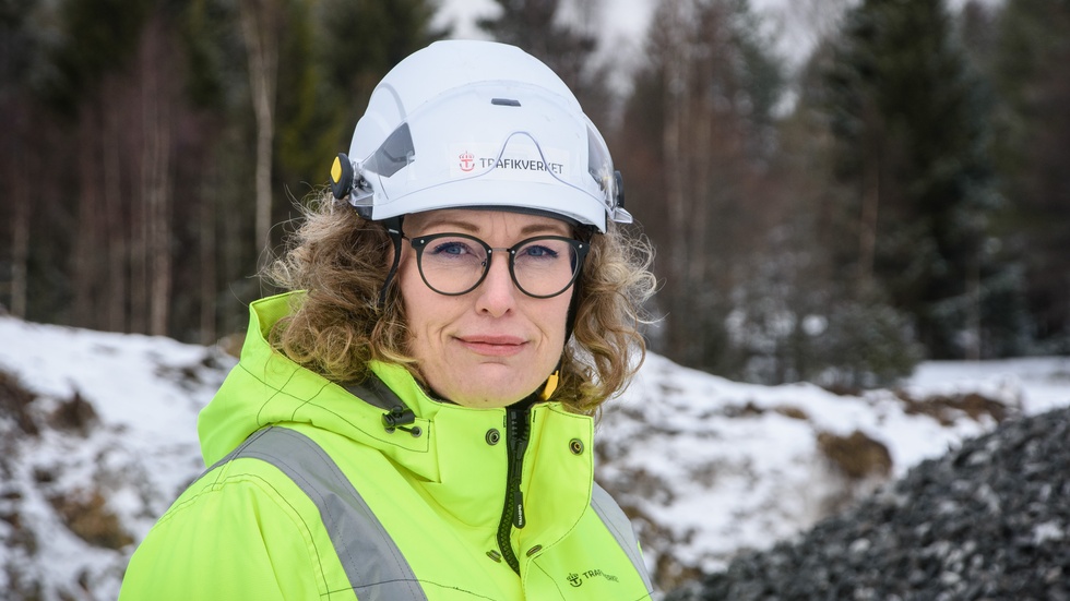 Fossilfritt när Trafikverket bygger om viktiga vägsträckan