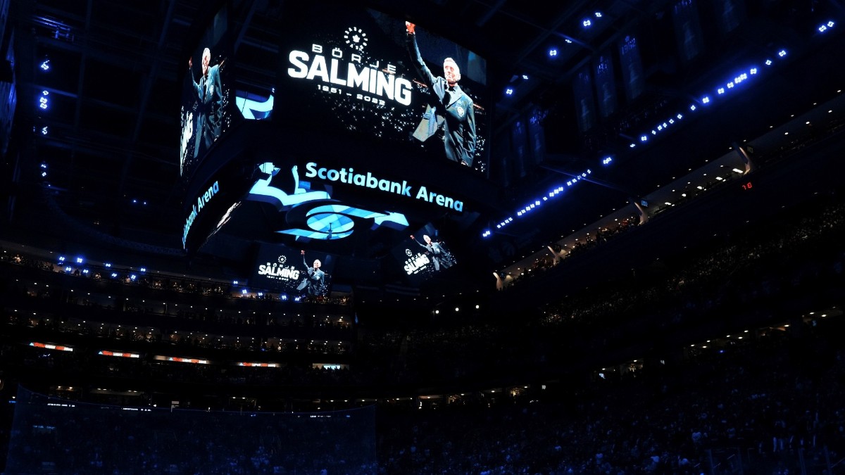 Torontos mäktiga hyllning av Salming: 21 tysta sekunder: ”Börje kommer ...