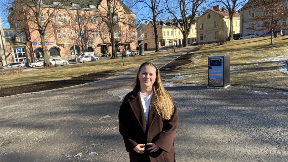 Alice, 20, är yngst och ensam sörmlänning på föreslagen EU-lista