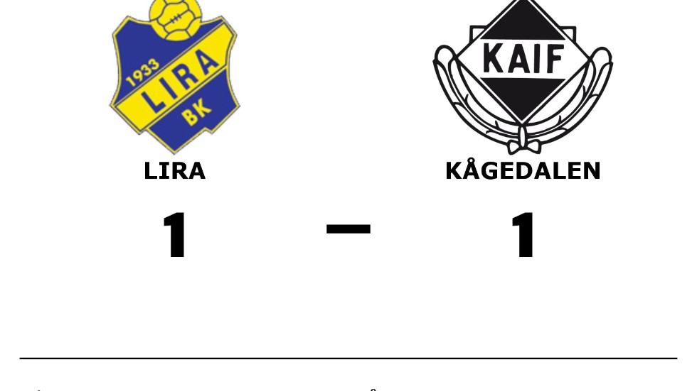 Halvtidsledning blev bara en poäng för Kågedalen