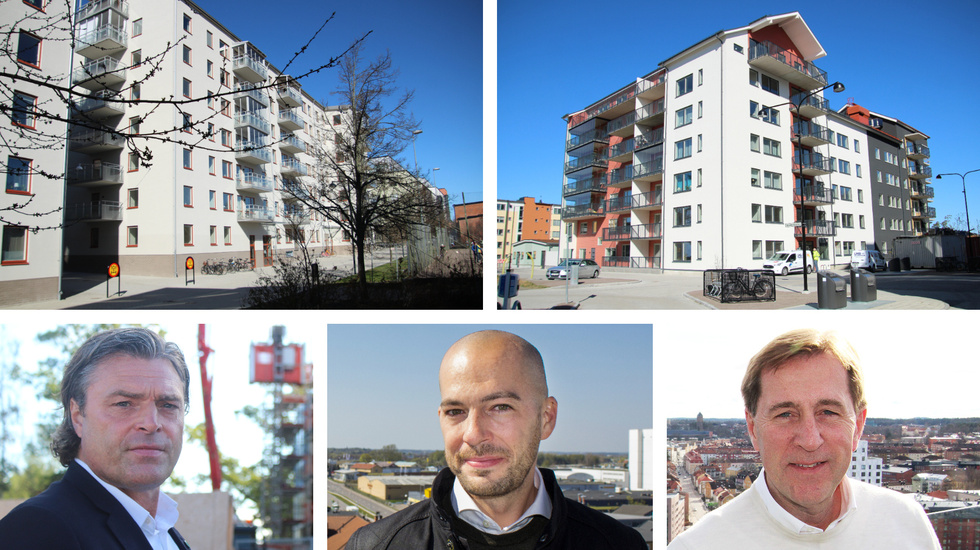 Nybyggda hus står halvtomma i Linköping – lägenheter reas ut
