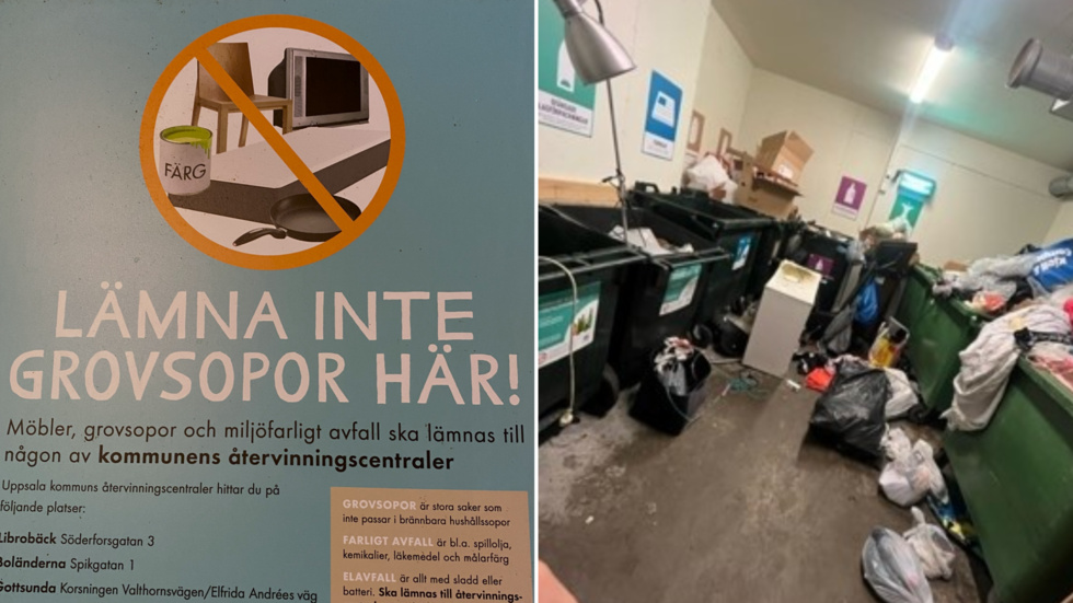 Felsorterade sopor kan kosta en hyresgäst 1700 kronor per år