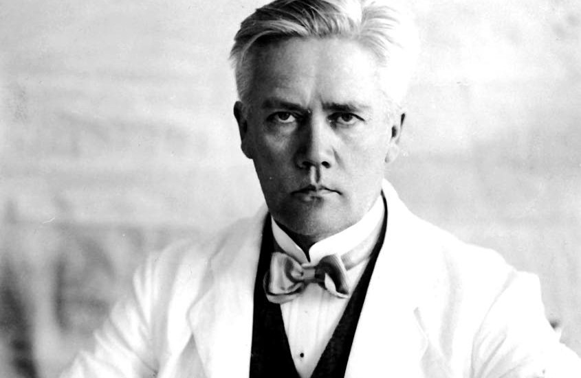 Rasbiologen Herman Lundborg på djupet