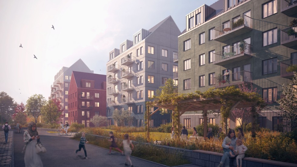 Fler och högre hus när Årsta centrum byggs ut