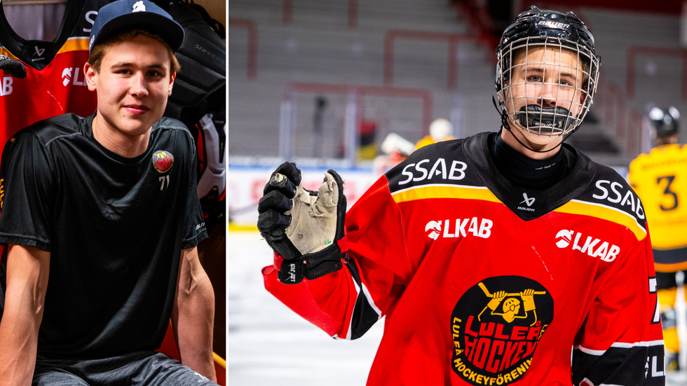 Är flera år yngre än de han spelar med – gör ändå massor av poäng