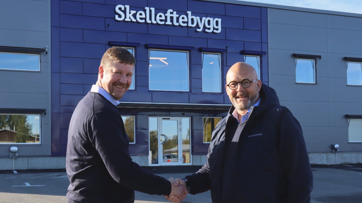 ANNONS: Ny vd för Skelleftebygg: ”Vi har häftiga år framför oss”