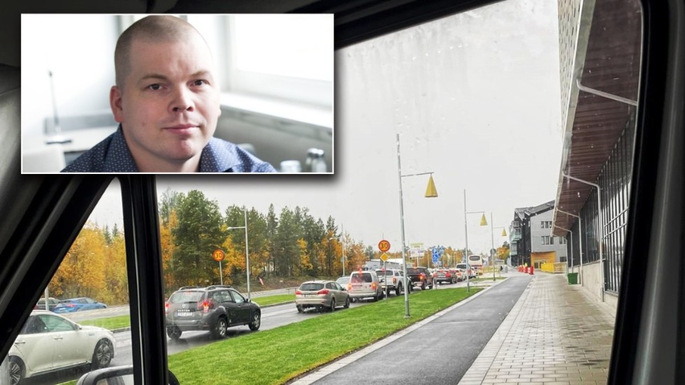 Kirunaprofilens kritik mot kökaos nya centrum • Trafiken står stilla ...