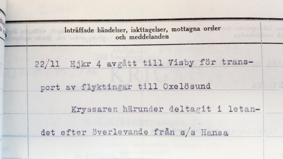 FÖRKLARINGEN: Därför sken strålkastaren vid Hansas förlisning