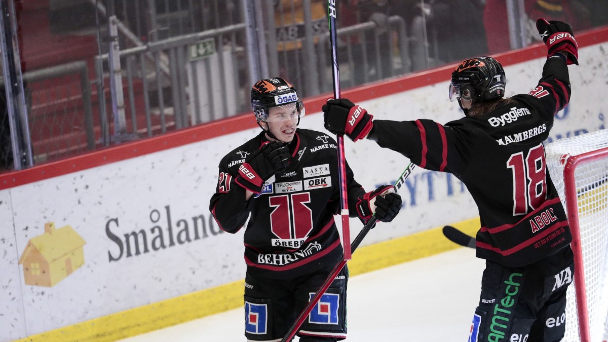 Ikonen hyllades – sedan vann Örebro klart