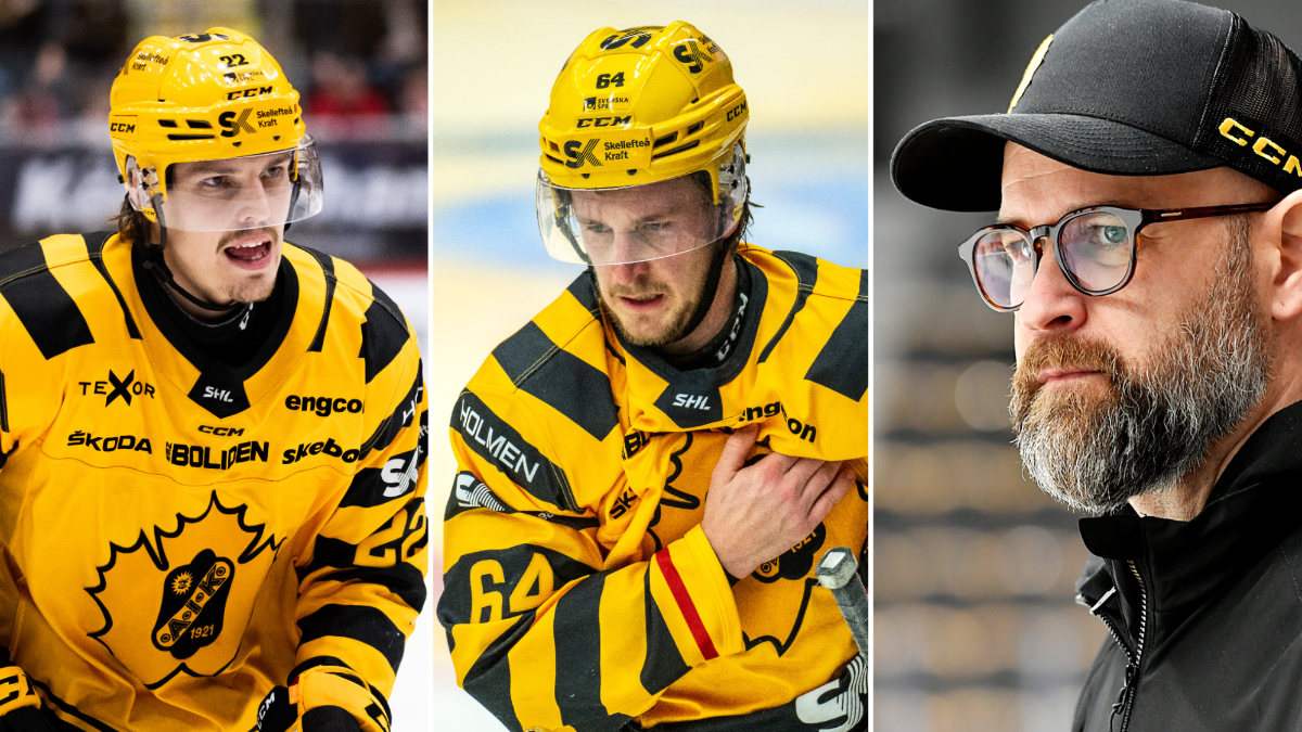 Skellefteå AIK:s besked om skadade stjärnduon: ”Han är inte avskriven”