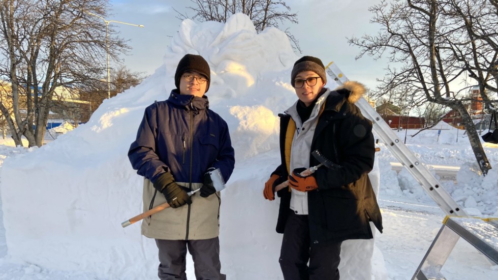 De reste från Taiwan till Kiruna • Jobbar i snö för första gången och ...