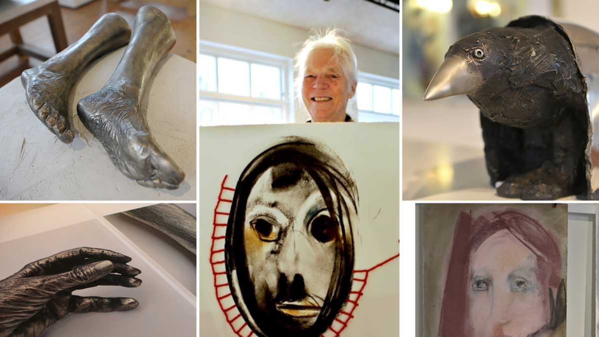 BILDER: Ann Wolff förbereder sin största utställning • Då öppnar hon på ...