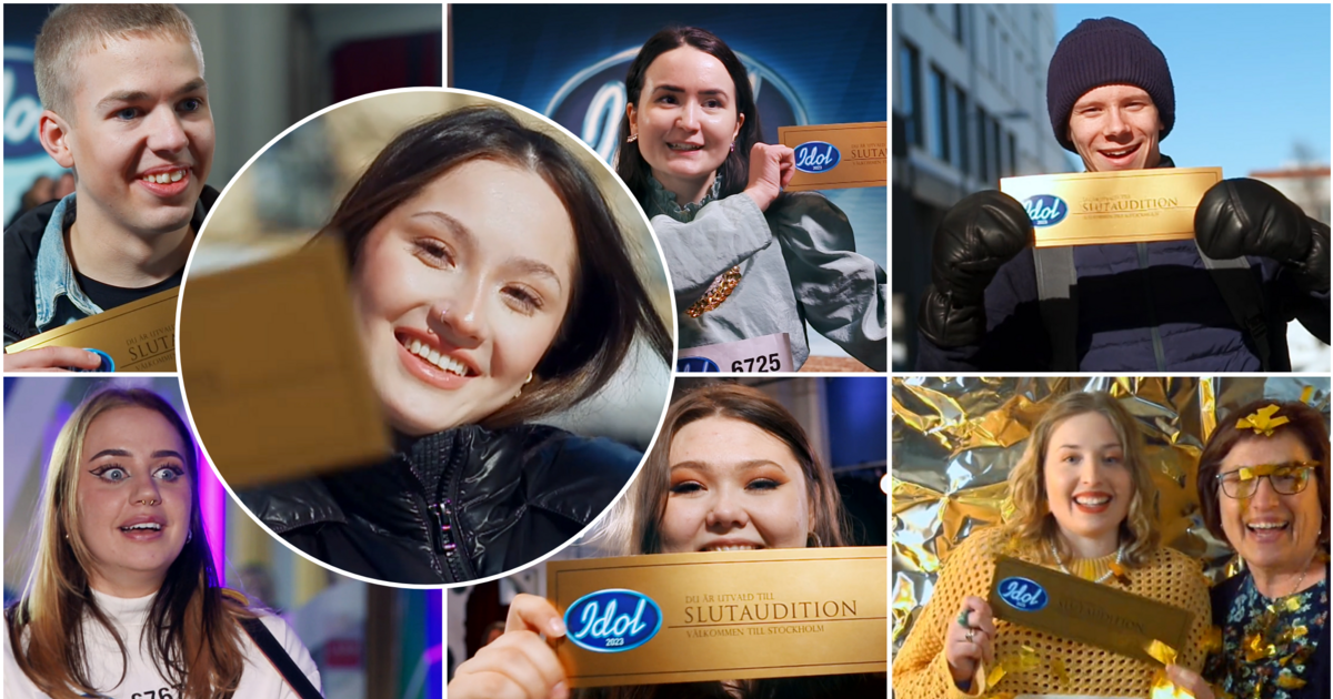 Här är alla norrbottningar som fick guldbiljett i "Idol"