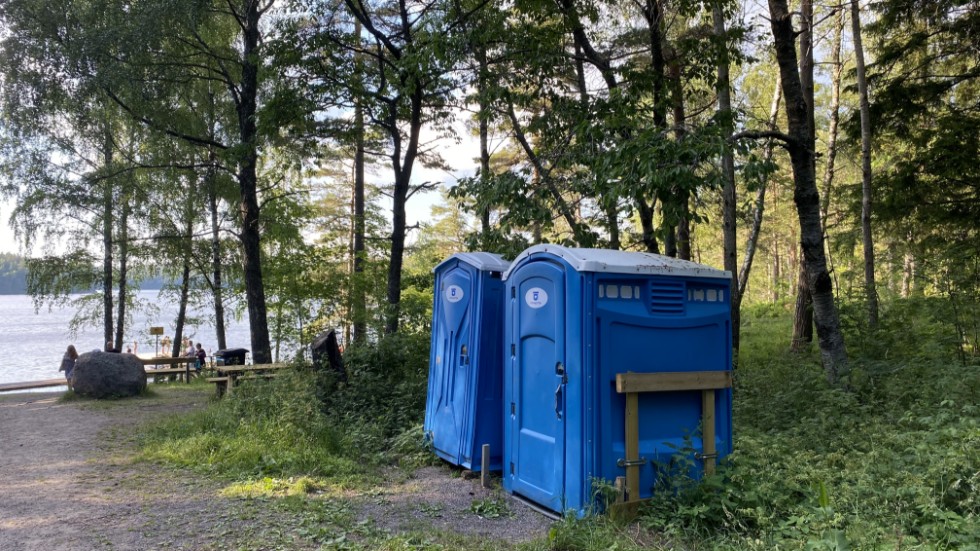 Skogssjöns nya brygga lockar: "Det är riktigt varmt i vattnet"