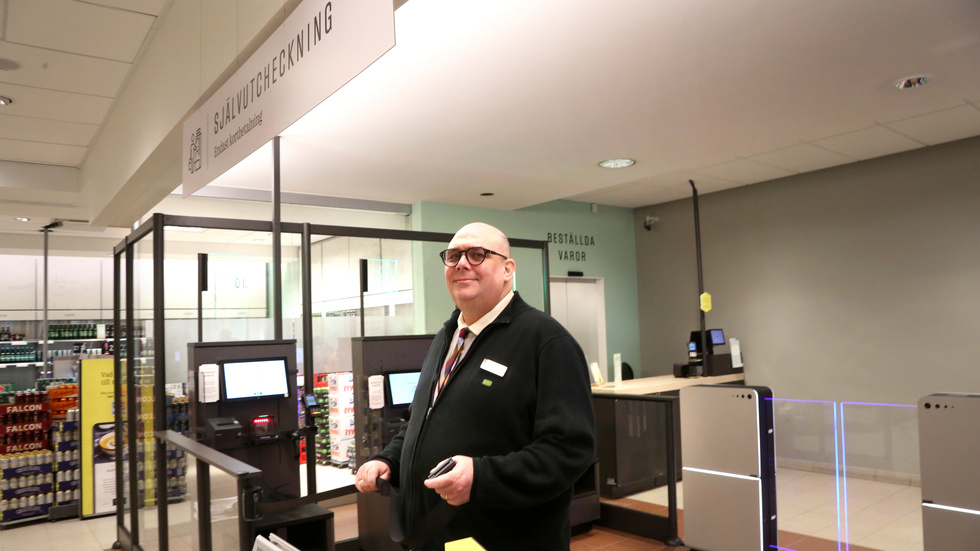 Bland de första i Sverige: Självscanning på Systembolaget