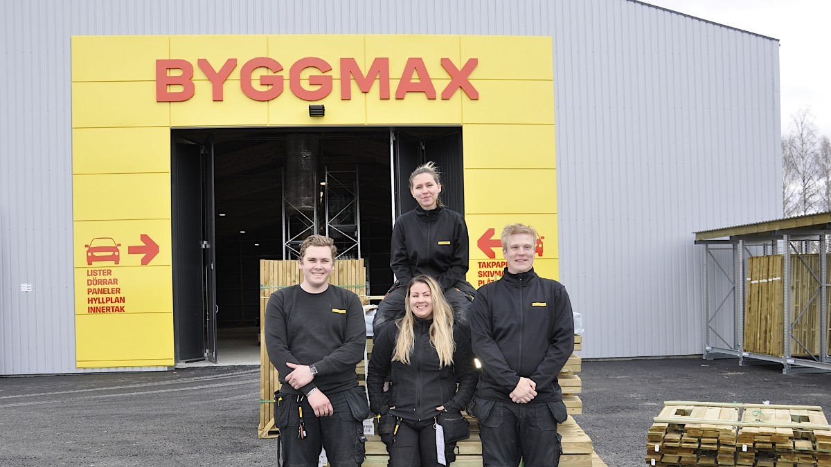 Byggmax öppnar i Boden - efter ett års byggande - NSD