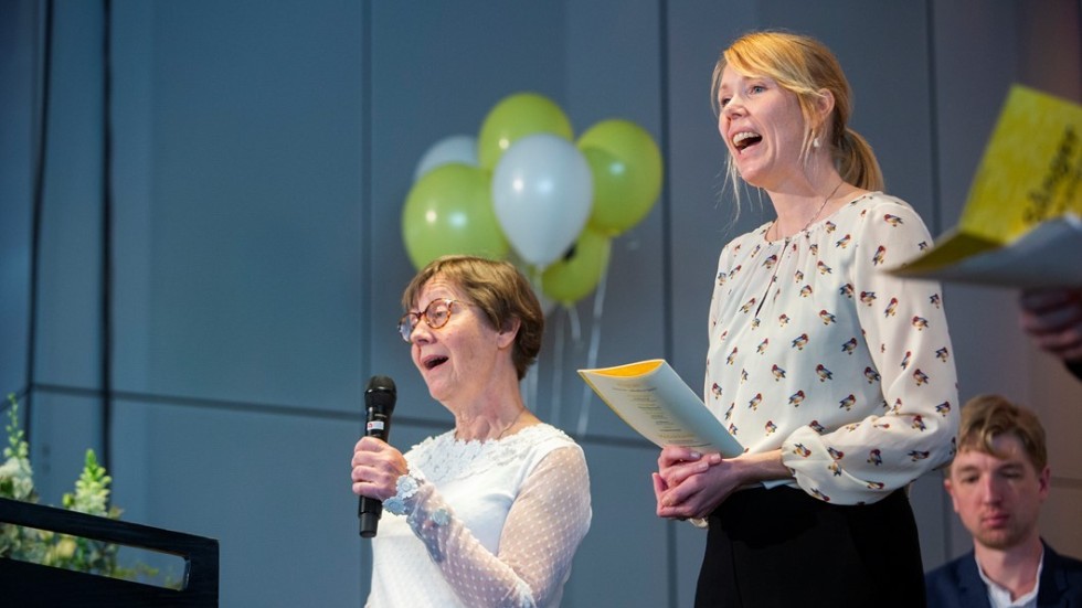 Hon vann Årets Uppsalasnapsvisa!