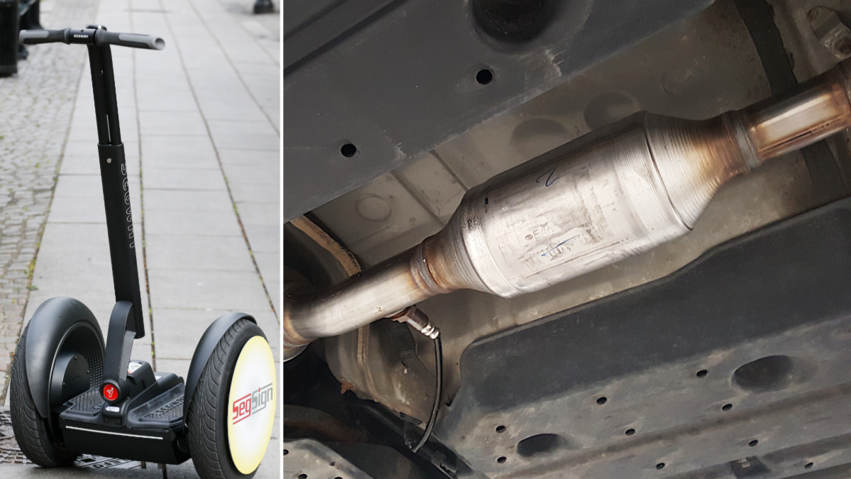 Katalysatorer stjäls på löpande band – tvåhjuling försvunnen i Härad