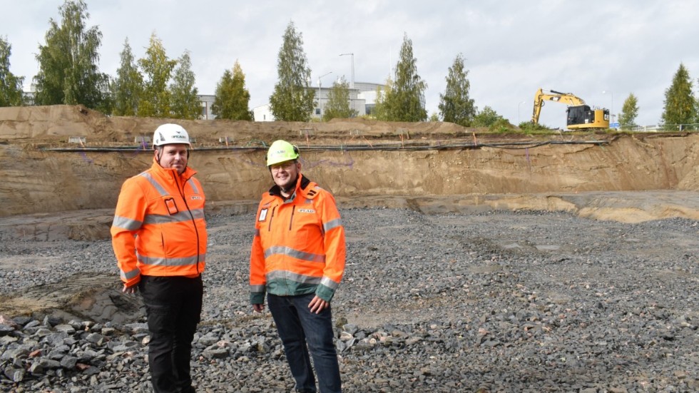 Nästa storbygge i Skellefteå: Nu är det igång • Första spadtaget för 87 ...