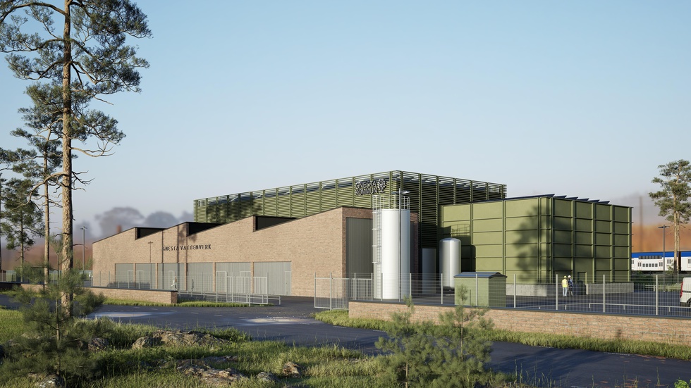 Nya vattenverket visas – trots orosmolnen